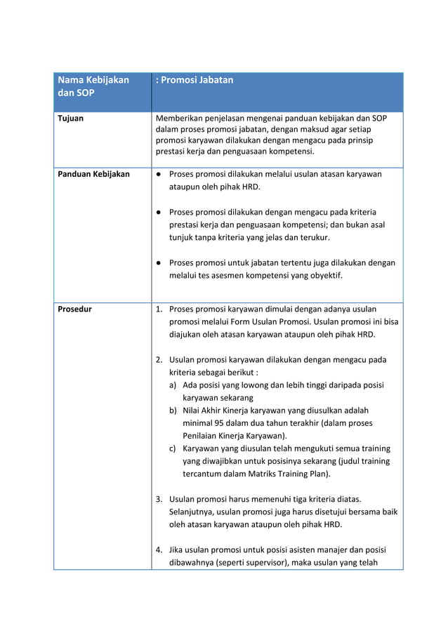 01 SOP dan Kebijakan SDM.docx