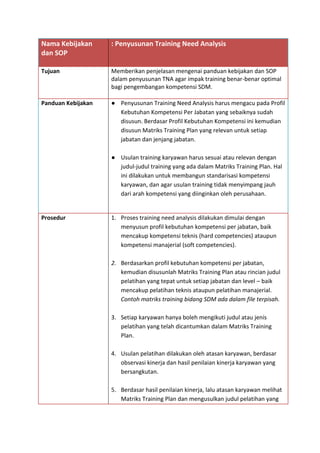 01 SOP dan Kebijakan SDM.docx