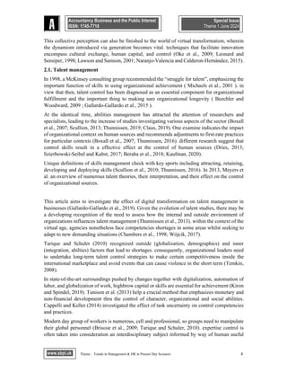 THE INFLUENCE OF DIGITIZATION ON TALENT ACQUISITION AND RETENTION STRATEGIES | PDF