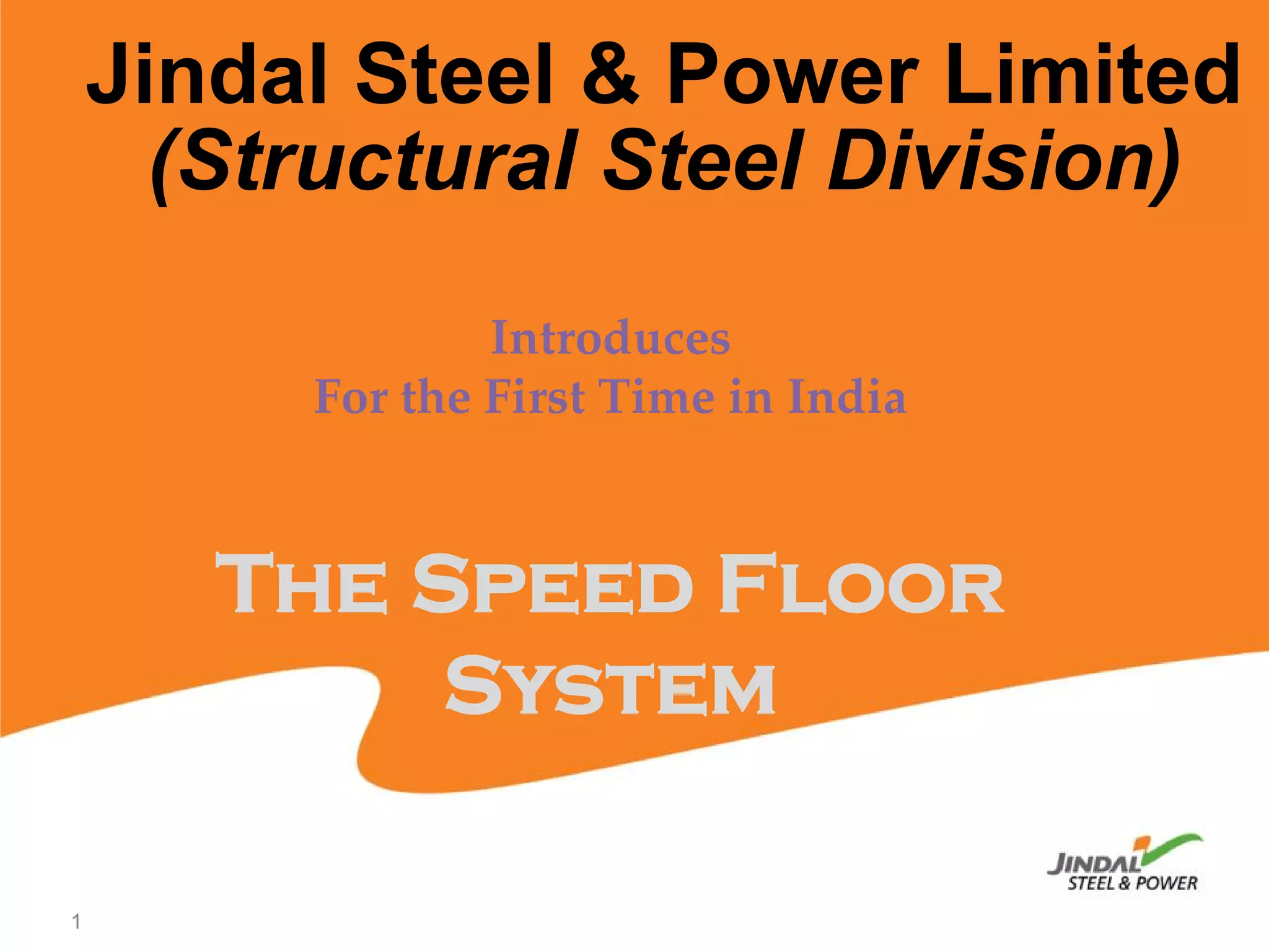 presentation on speedfloor system | PDF