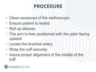 01 Sphygmomanometry for alied health pptx | PPTX