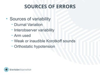 01 Sphygmomanometry for alied health pptx | PPTX