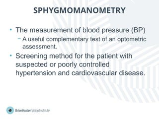 01 Sphygmomanometry for alied health pptx | PPTX