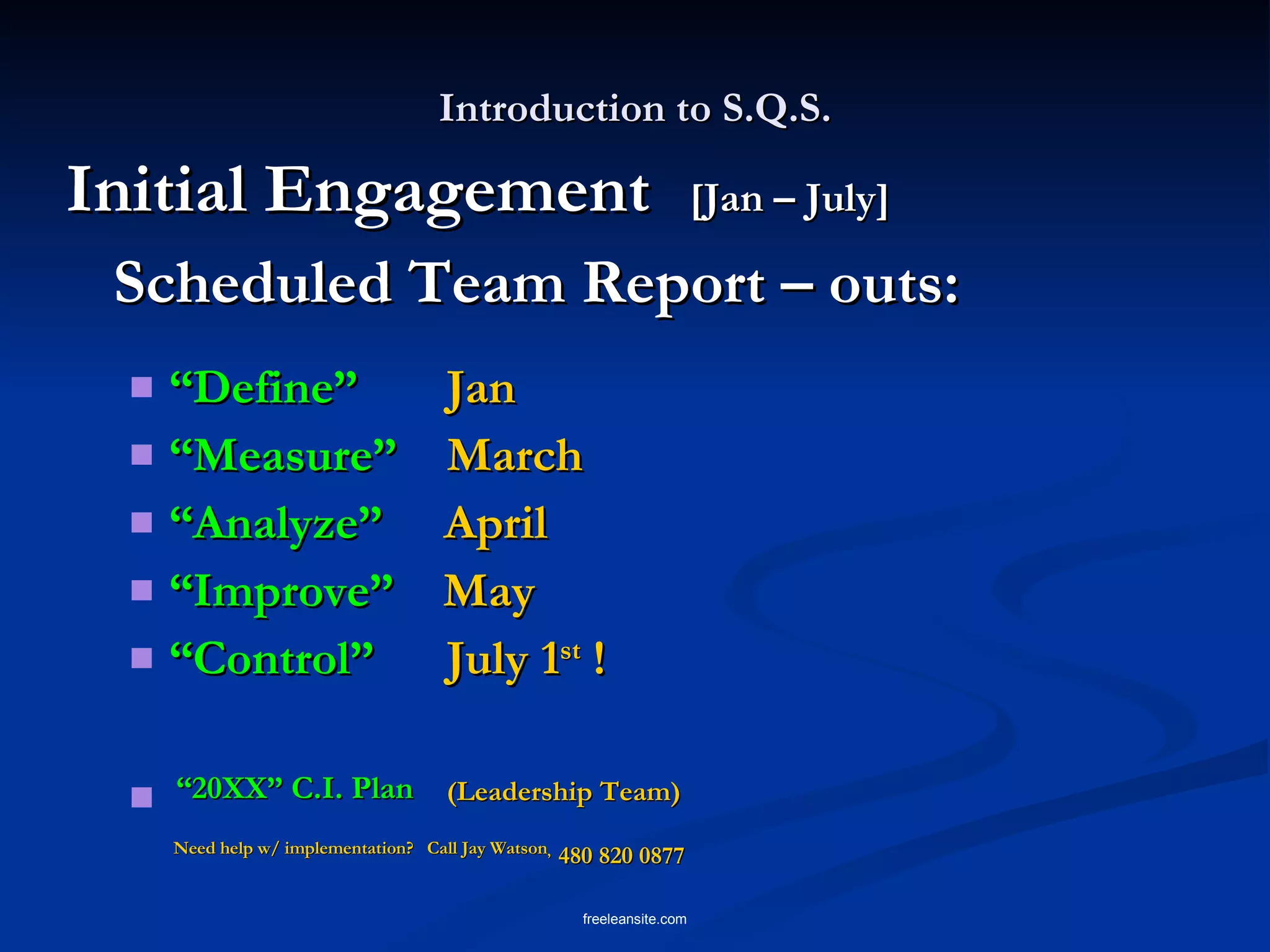 01 SQS Philosophy Methodology 24 Pgs | PPT