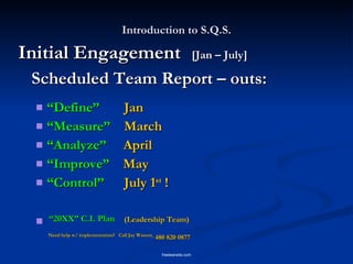 01 SQS Philosophy Methodology 24 Pgs | PPT