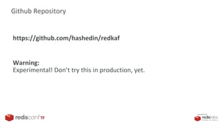Leveraging Kafka Eco-System For Redis Streams: Sripathi Krishnan | PDF