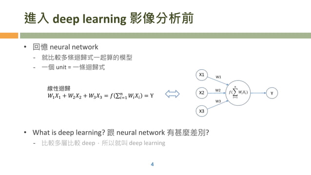 Deep Learning Basic: #01 start from CNN | PPT