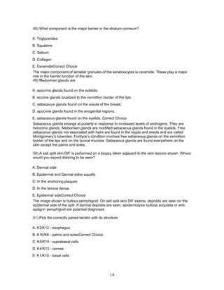 ETAS_MCQ_01 structures of skin | DOC