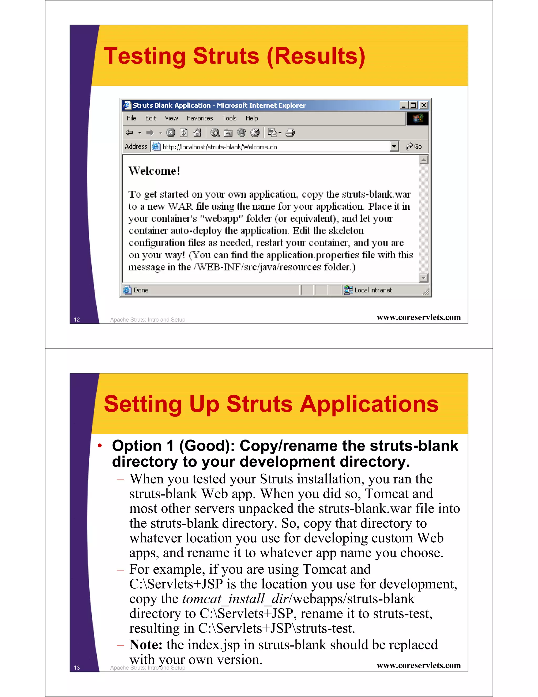 01 Struts Intro | PPT