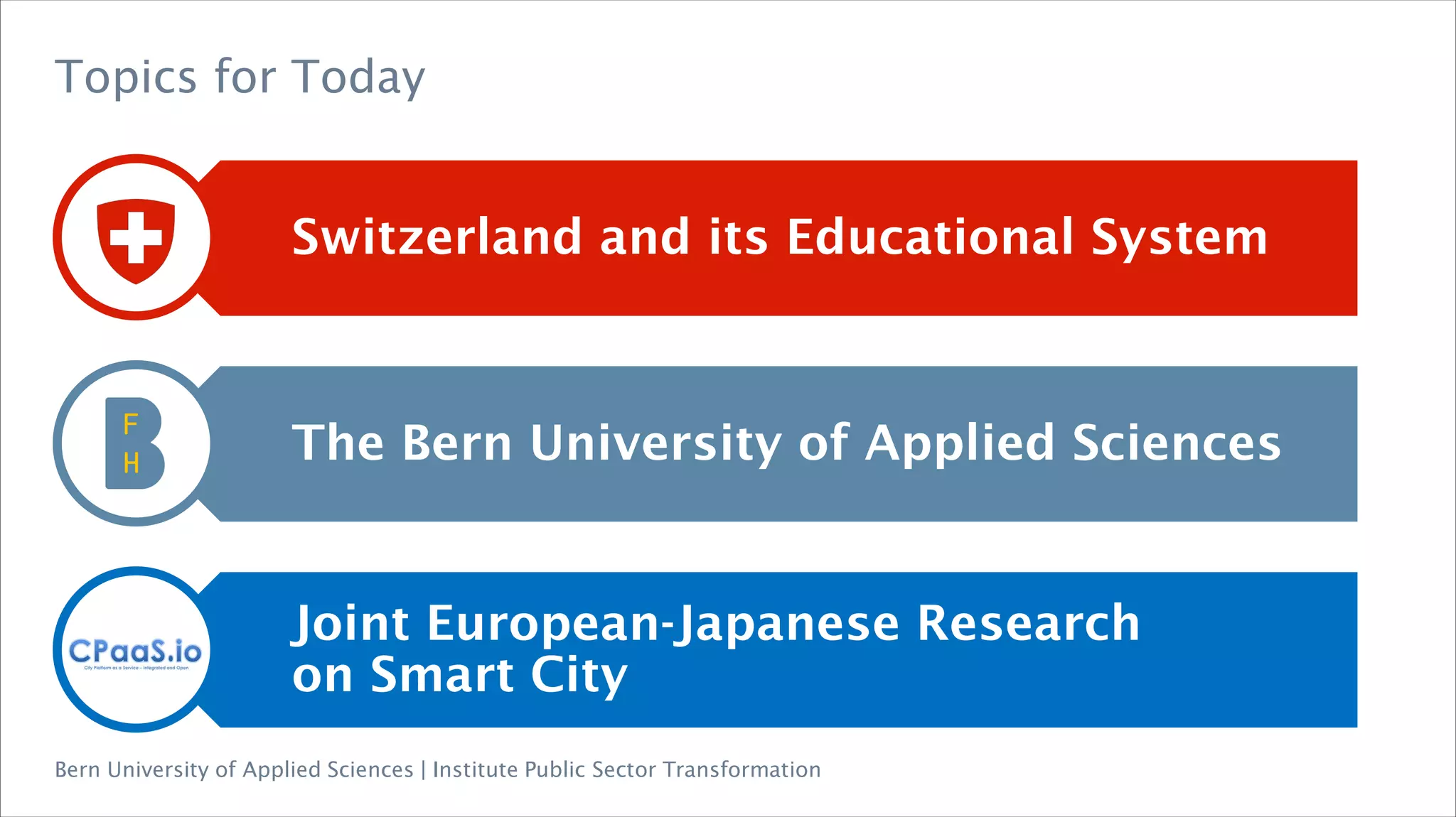 The Bern University of Applied Sciences and its Smart City Research | PDF