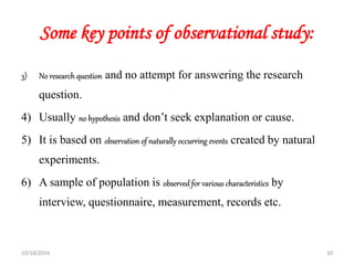 01 study design | PPTX | Medical Health