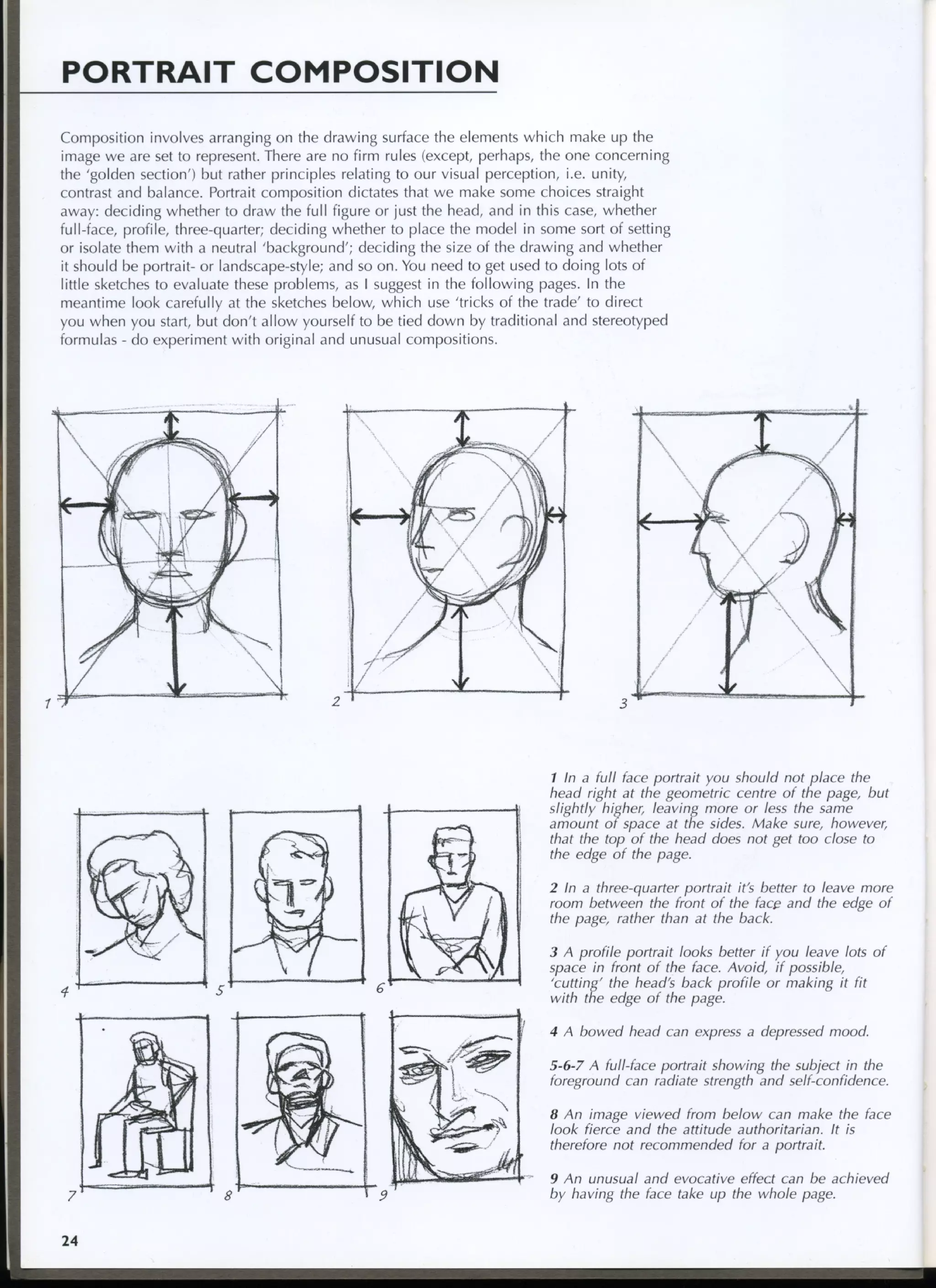 study drawing drawing portraits faces and figures | PDF