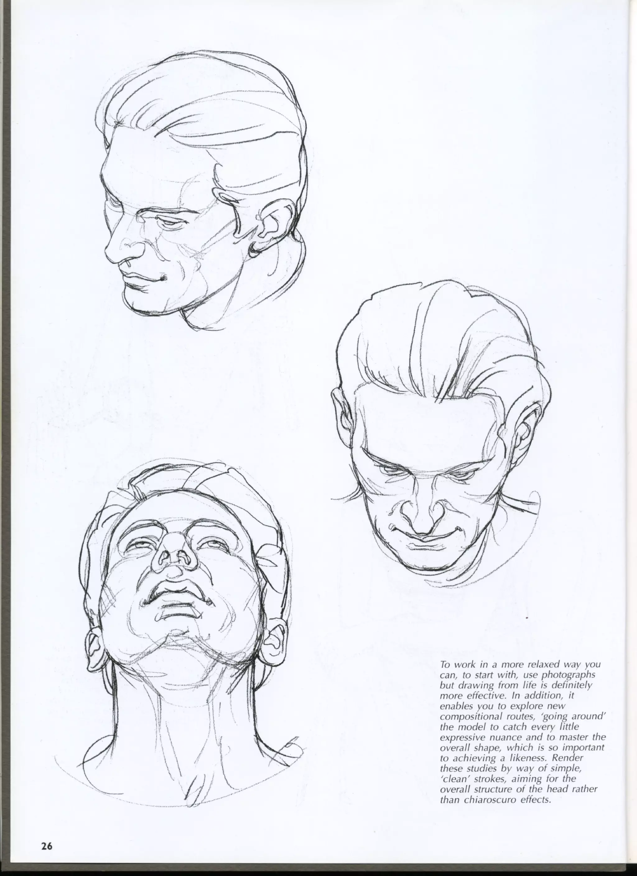 study drawing drawing portraits faces and figures | PDF