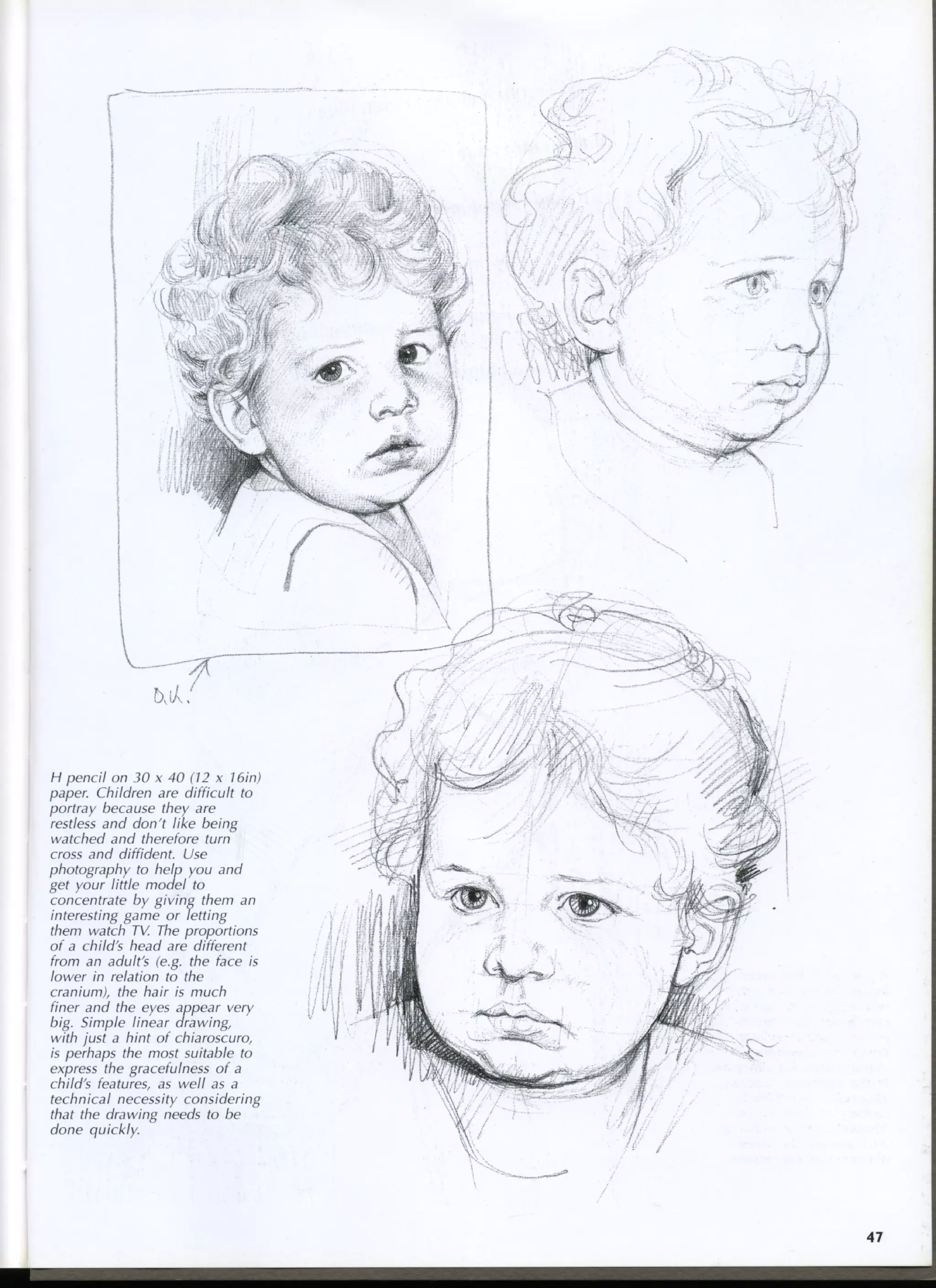 study drawing drawing portraits faces and figures | PDF
