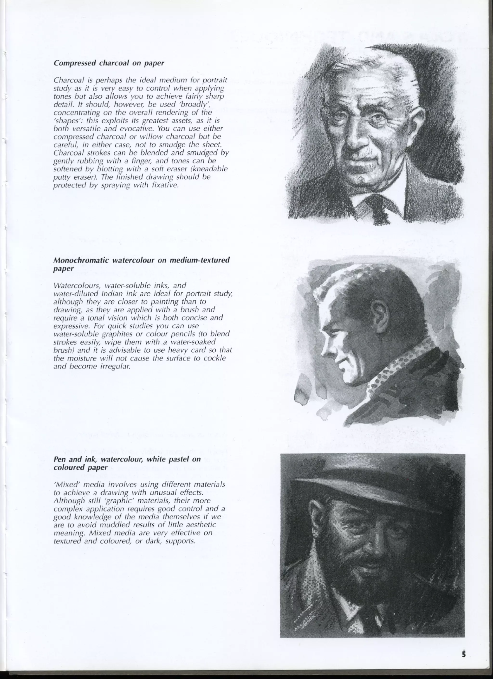 study drawing drawing portraits faces and figures | PDF