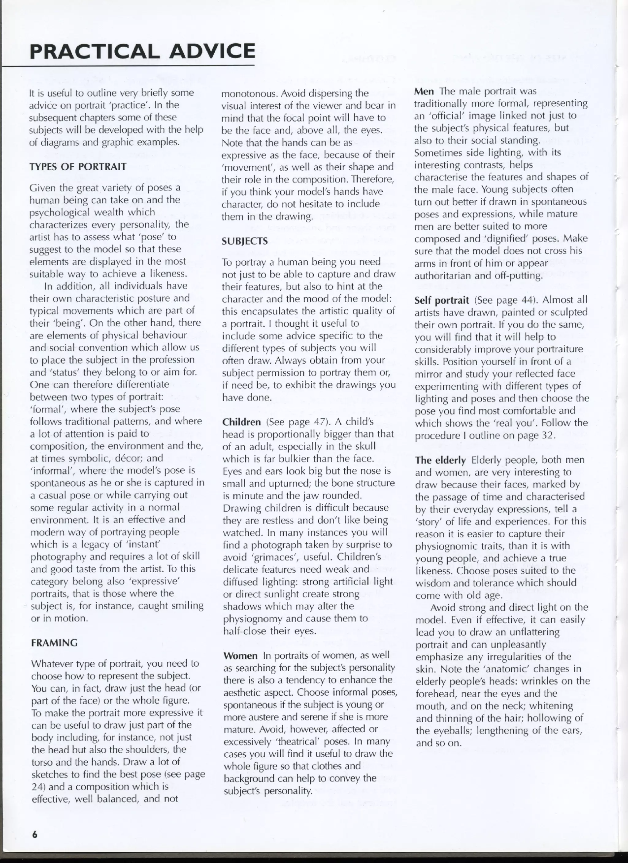 Study Drawing Drawing Portraits Faces And Figures Pdf