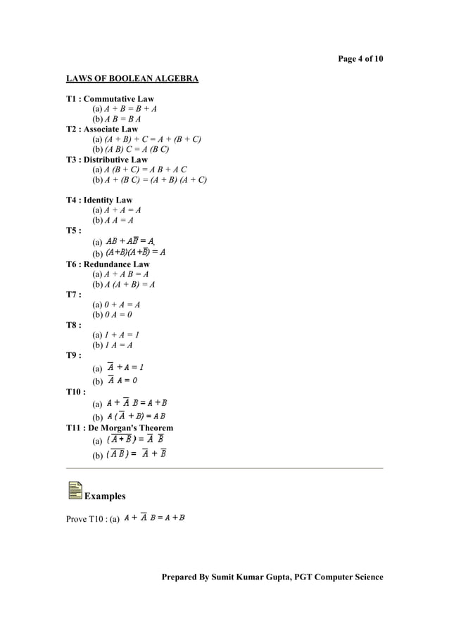Computer science study material | PDF