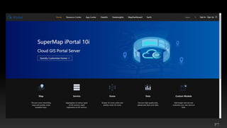 01 supermapiportaloverview | PDF | Cloud Computing | Internet