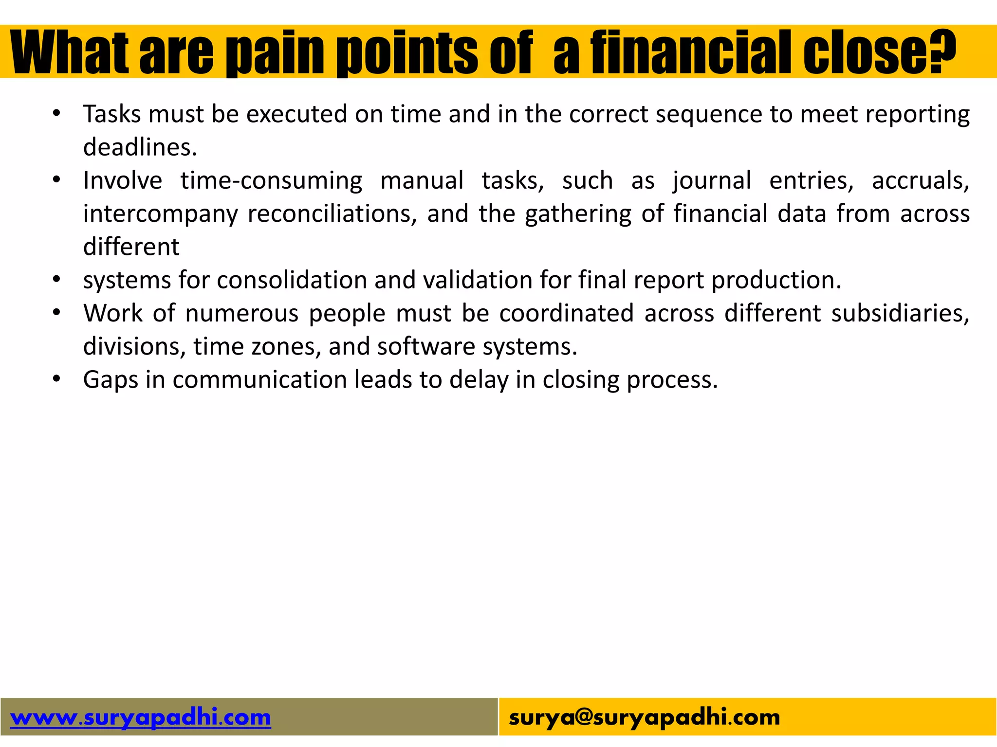 SAP Financial Closing Cockpit | PPTX