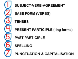 01 SUBJECT-VERB-AGREEMENT | PDF