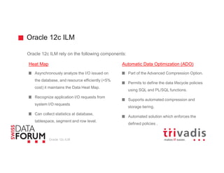 Information Life Cycle Management avec Oracle 12c | PDF