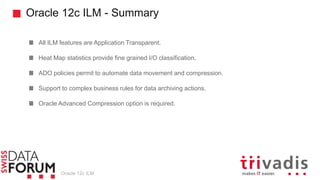 Oracle 12c Information Lifecycle Management | PPTX