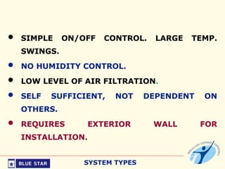 SELECTION OF HVAC SYSTEM CONSIDERATIONS HVAC | PPT