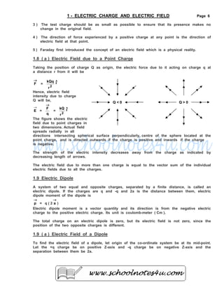 01(T) Electric Charge And Electric Field | PDF