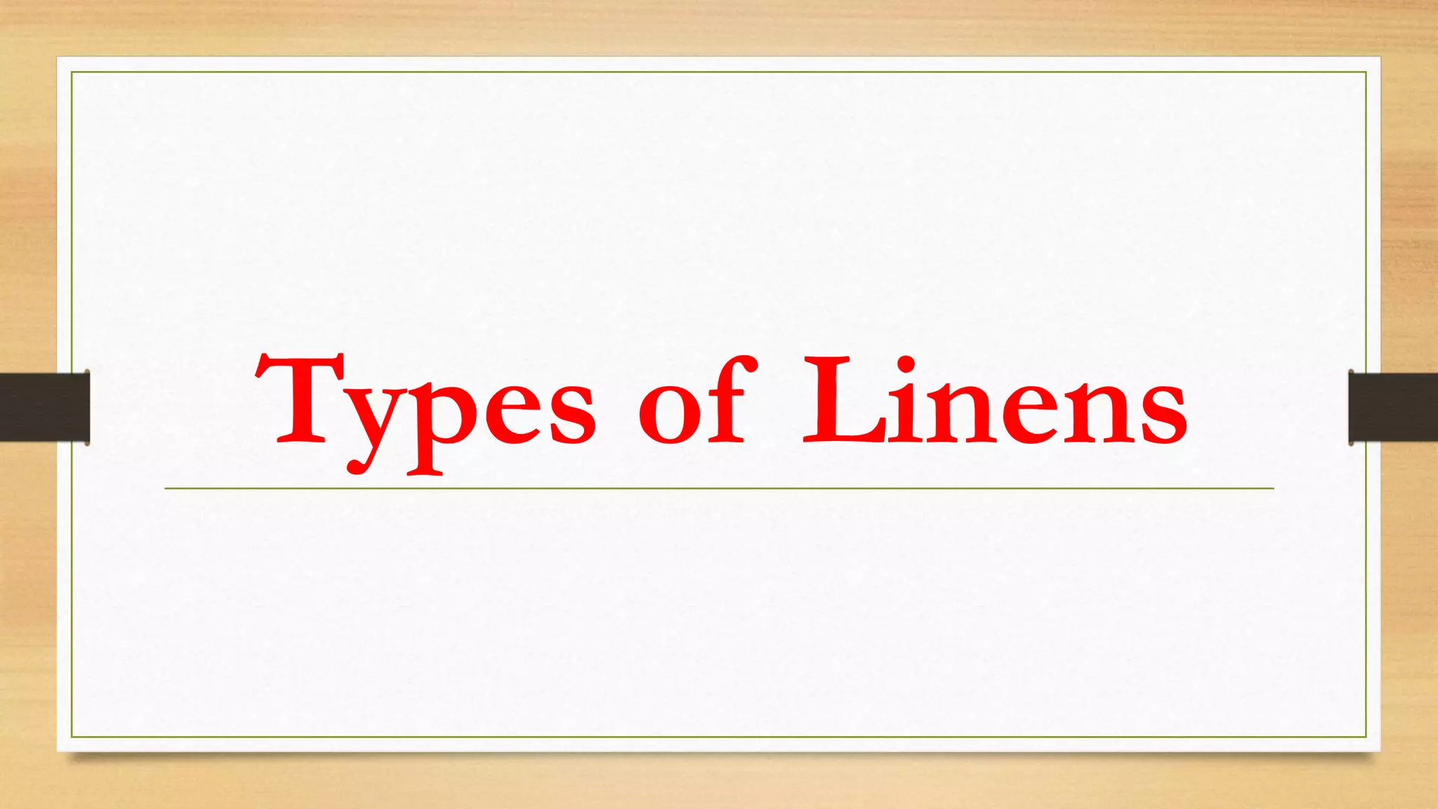 table appointments | PPTX