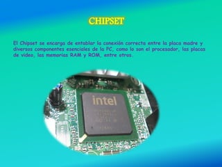 Temática de teoría sobre MotherBoard o Placa Base | PDF