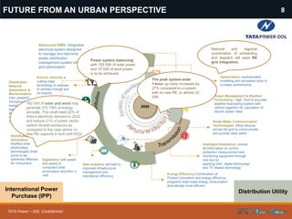 Utility of the Future - Presentation by Mr. Praveer Sinha, CEO&MD, TATA Power-DDL | PPTX