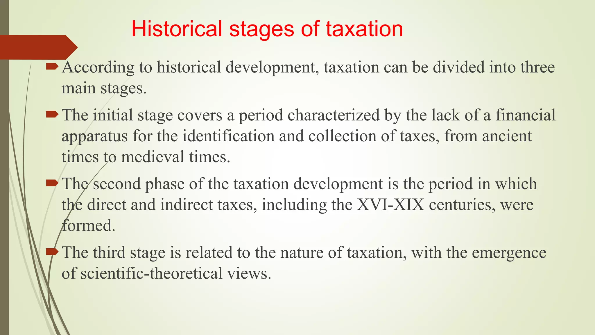 01 taxation history | PPTX