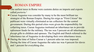 01 taxation history | PPTX