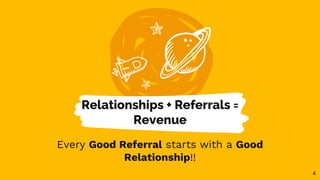 The 5 levels of referral - BNI Matrix Network Education | PPTX