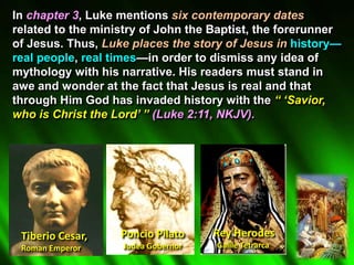 01 the coming of jesus | PPTX
