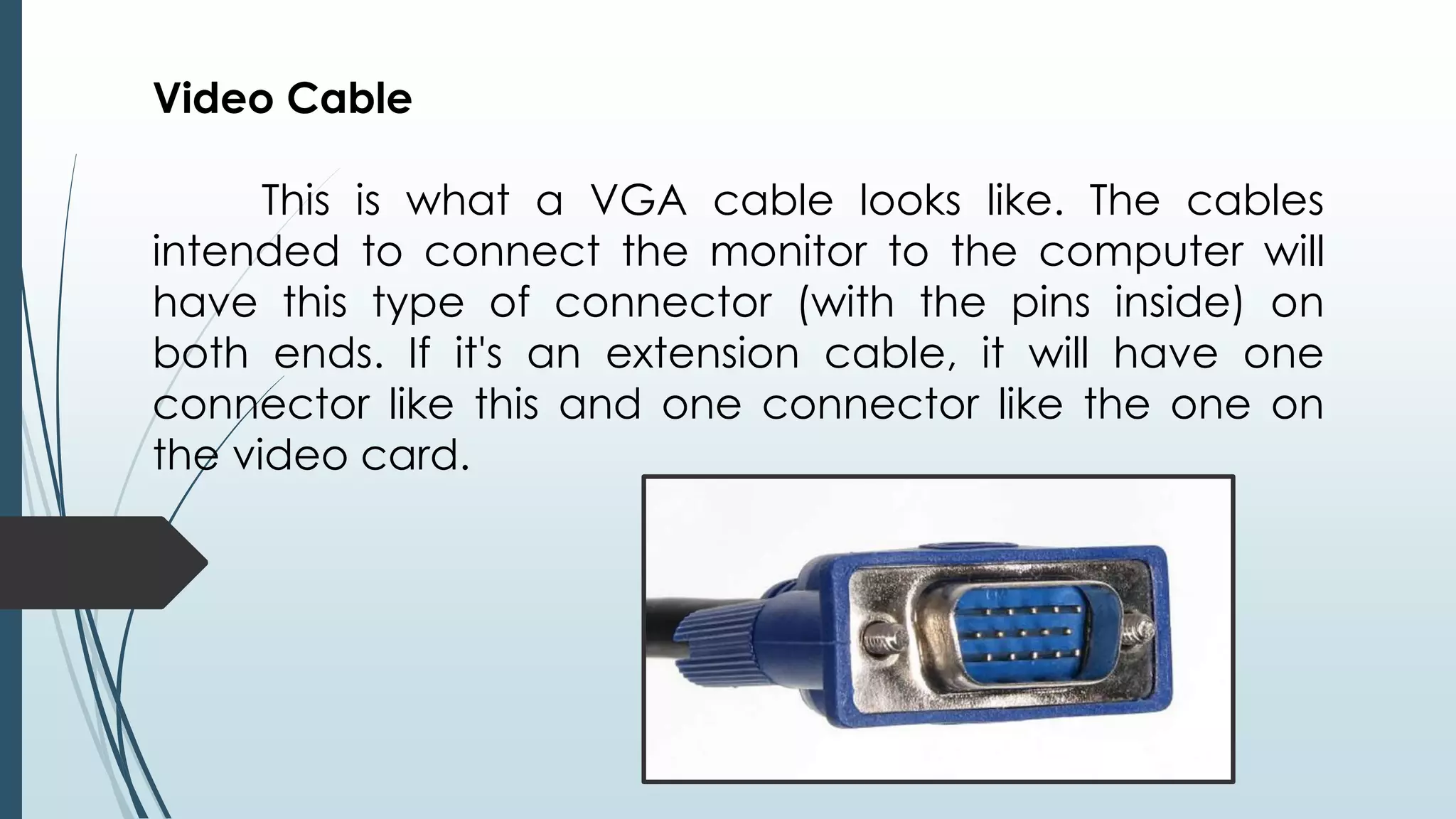 The Computer Its Parts (External) | PPTX