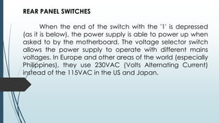 The Computer Its Parts (External) | PPTX