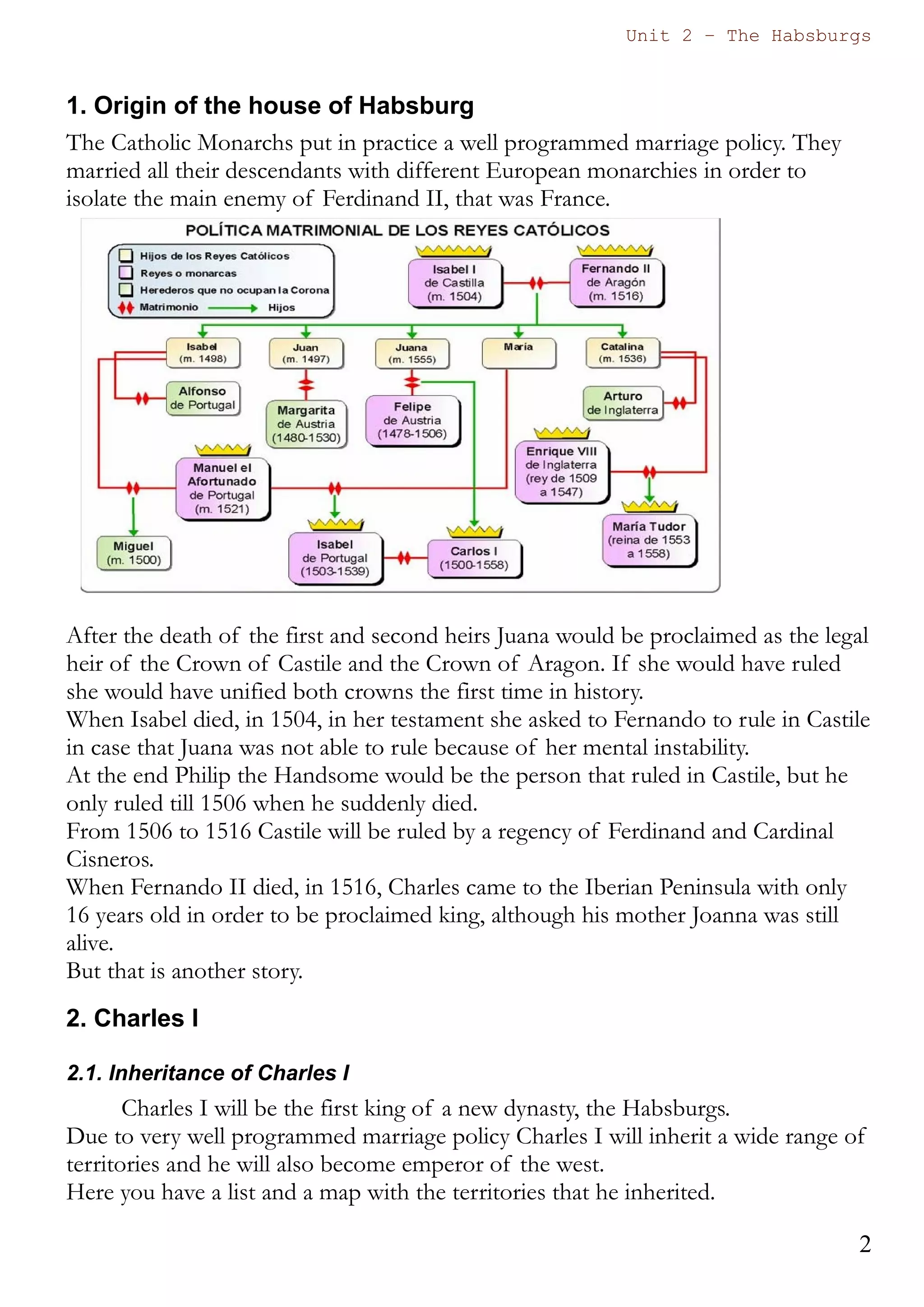 01 the habsburgs charles v | DOC