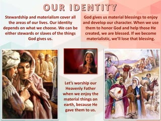 01 the influence of materialism | PPT