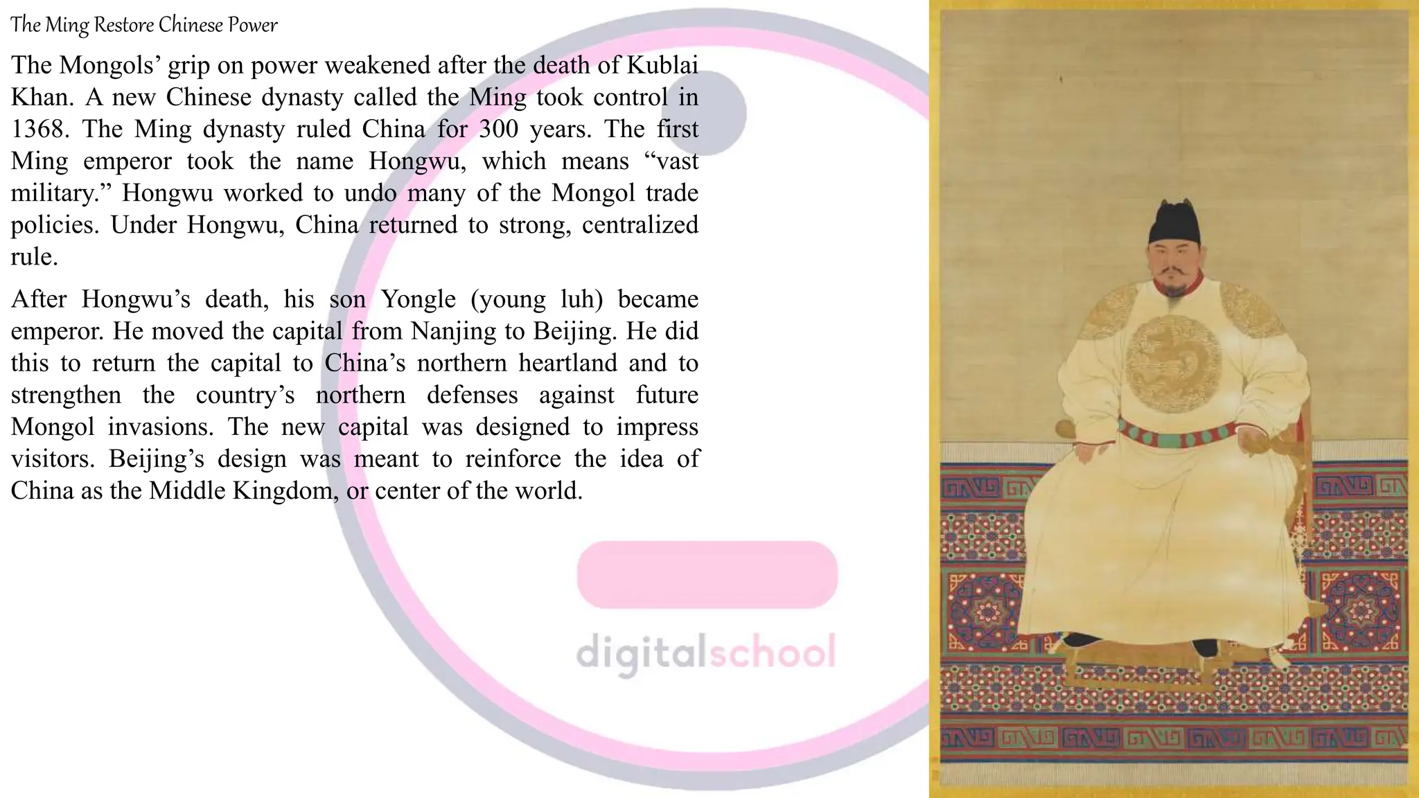 01 The Mongol and Ming Empires for MIddle School | PPTX