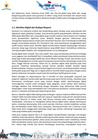 The Power of Gen Z: Pilar Kepemimpinan Baru Menuju Indonesia Emas 2045 ...