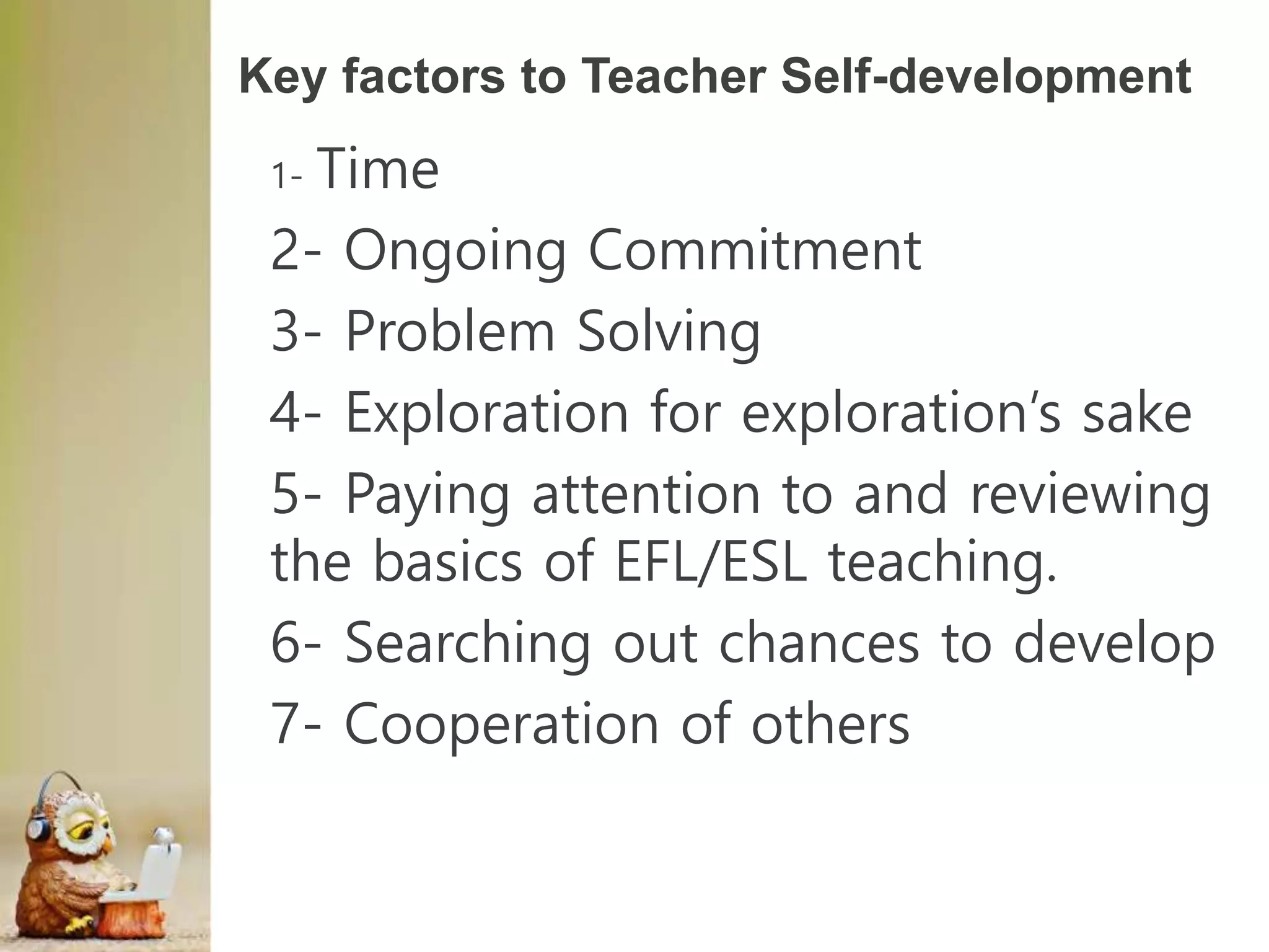 # 01 the self developed language teacher | PPT