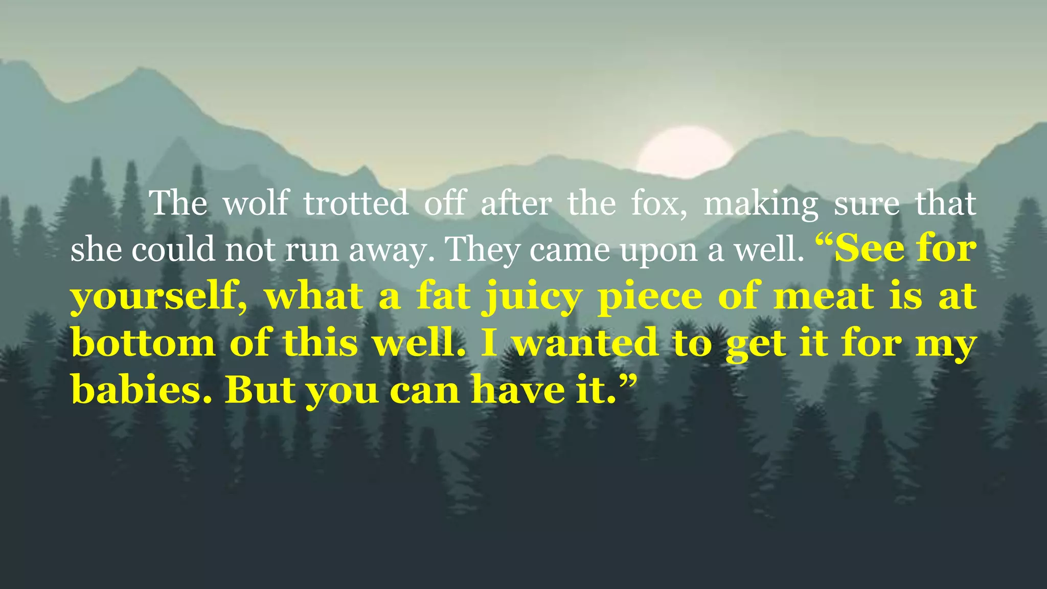 The Sly Fox (Noting Significant Details) | PPTX