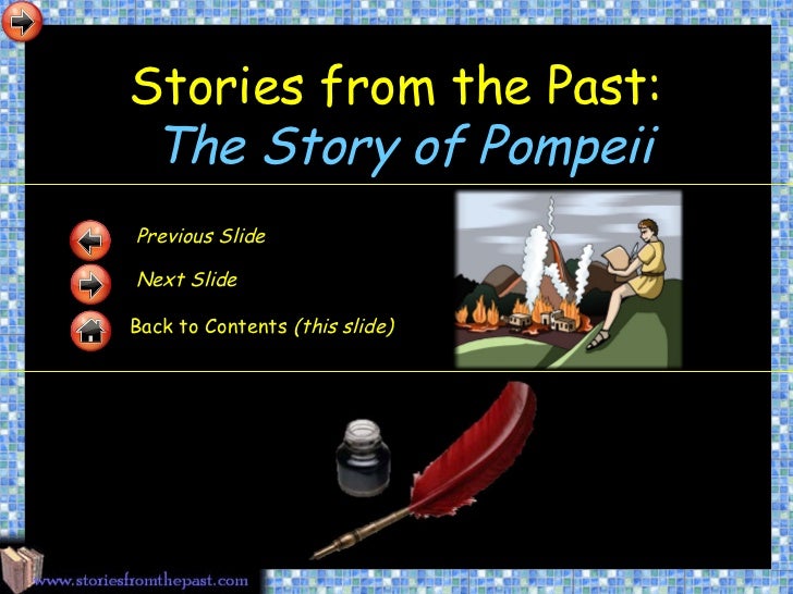 The story of pompeii