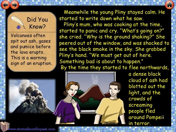 The story of pompeii