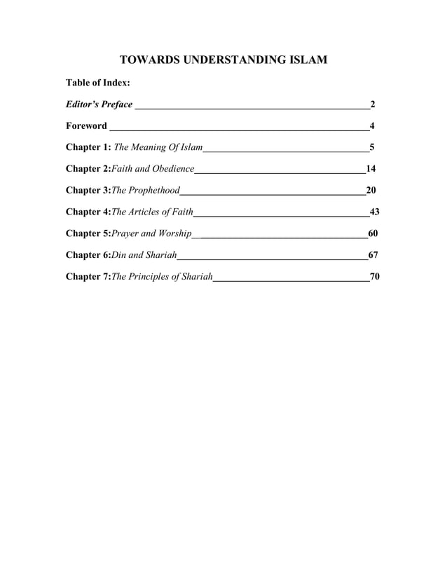01 Towards Understanding Islam.pdf