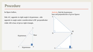 Trigonometric ratios | PPTX
