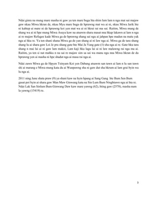 01 tsin yam masha lakawn hpung 2011 kachin | PDF