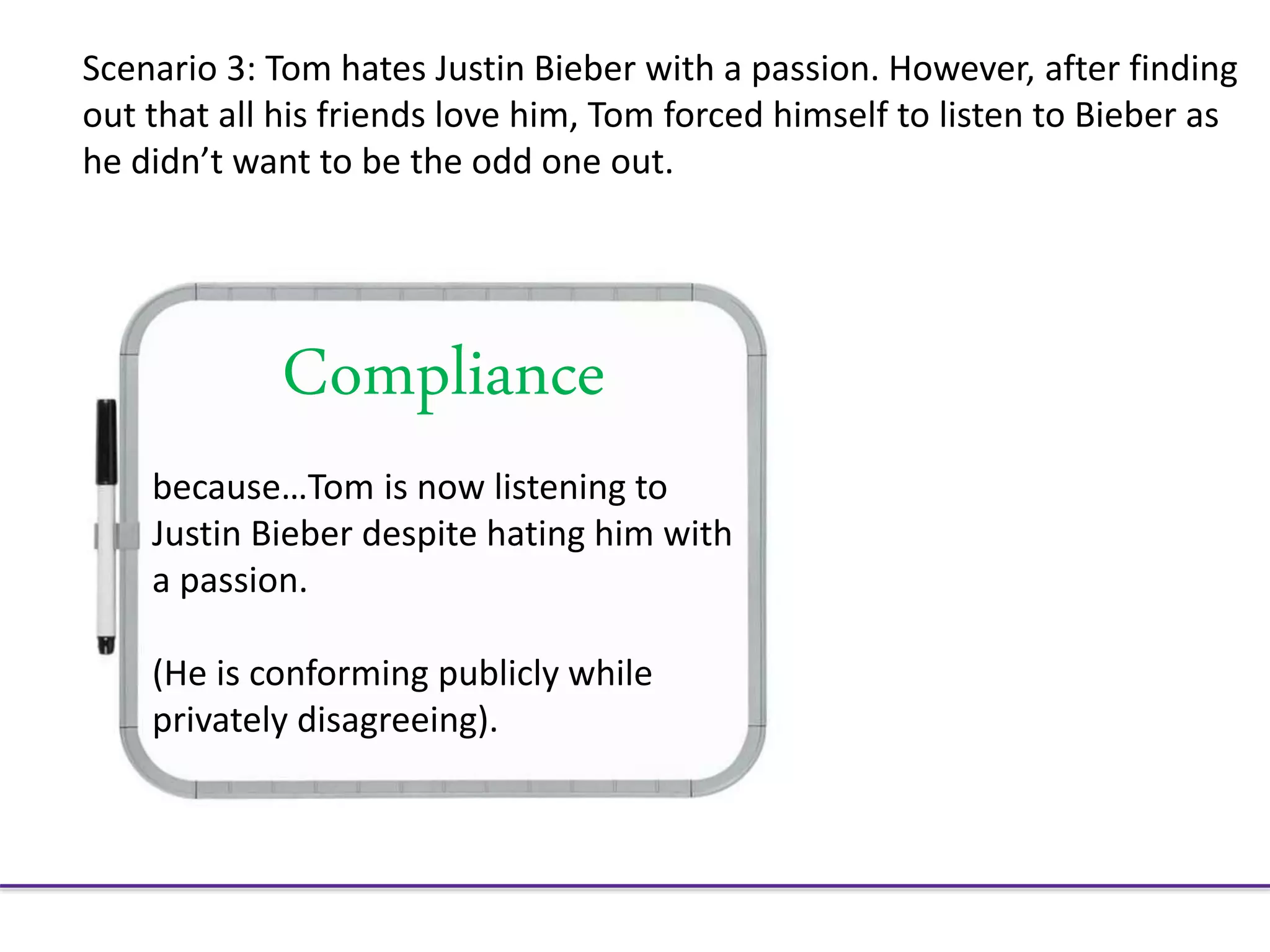 Social 01 Types of Conformity | PPT