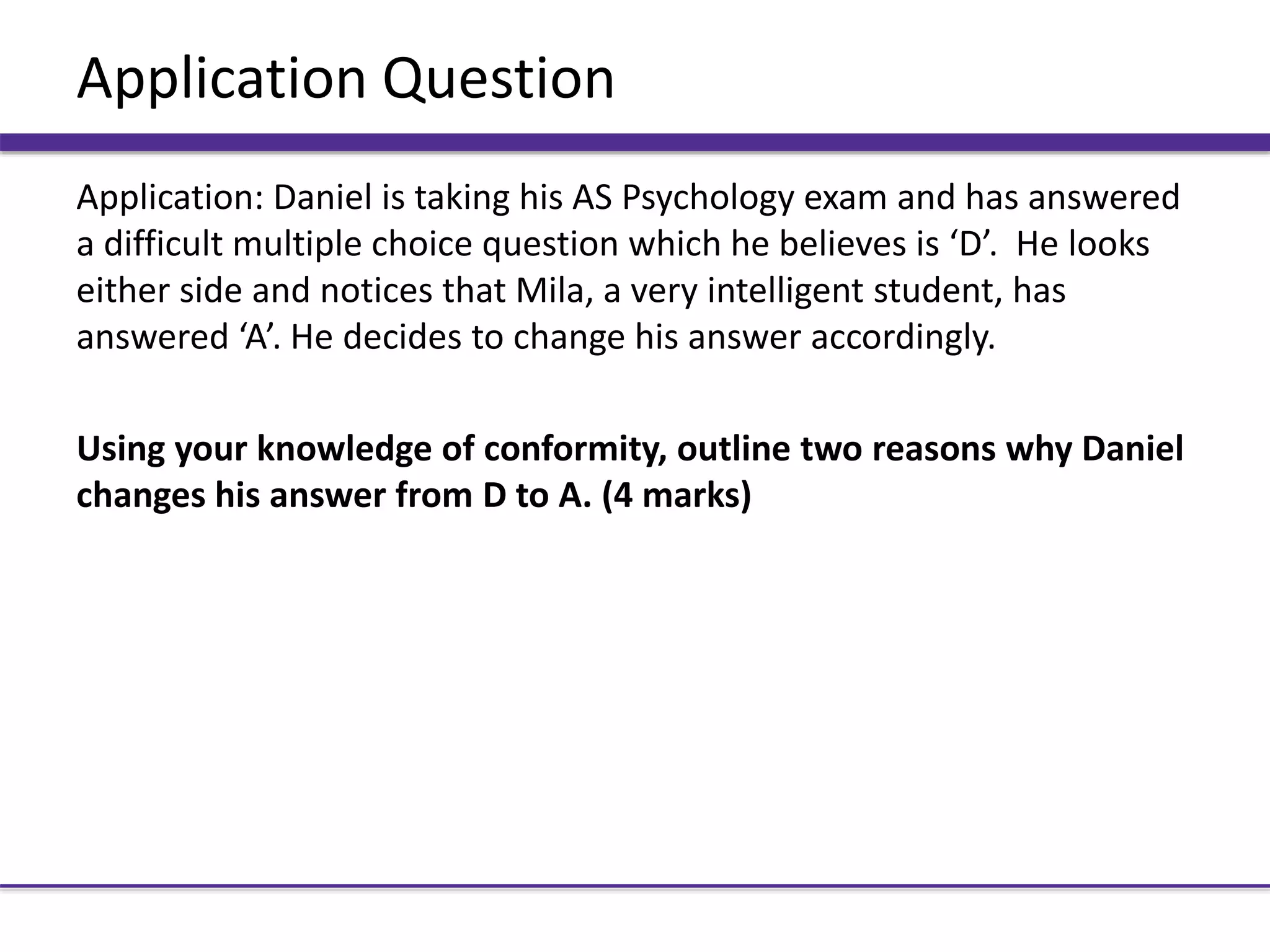 Social 01 Types of Conformity | PPT